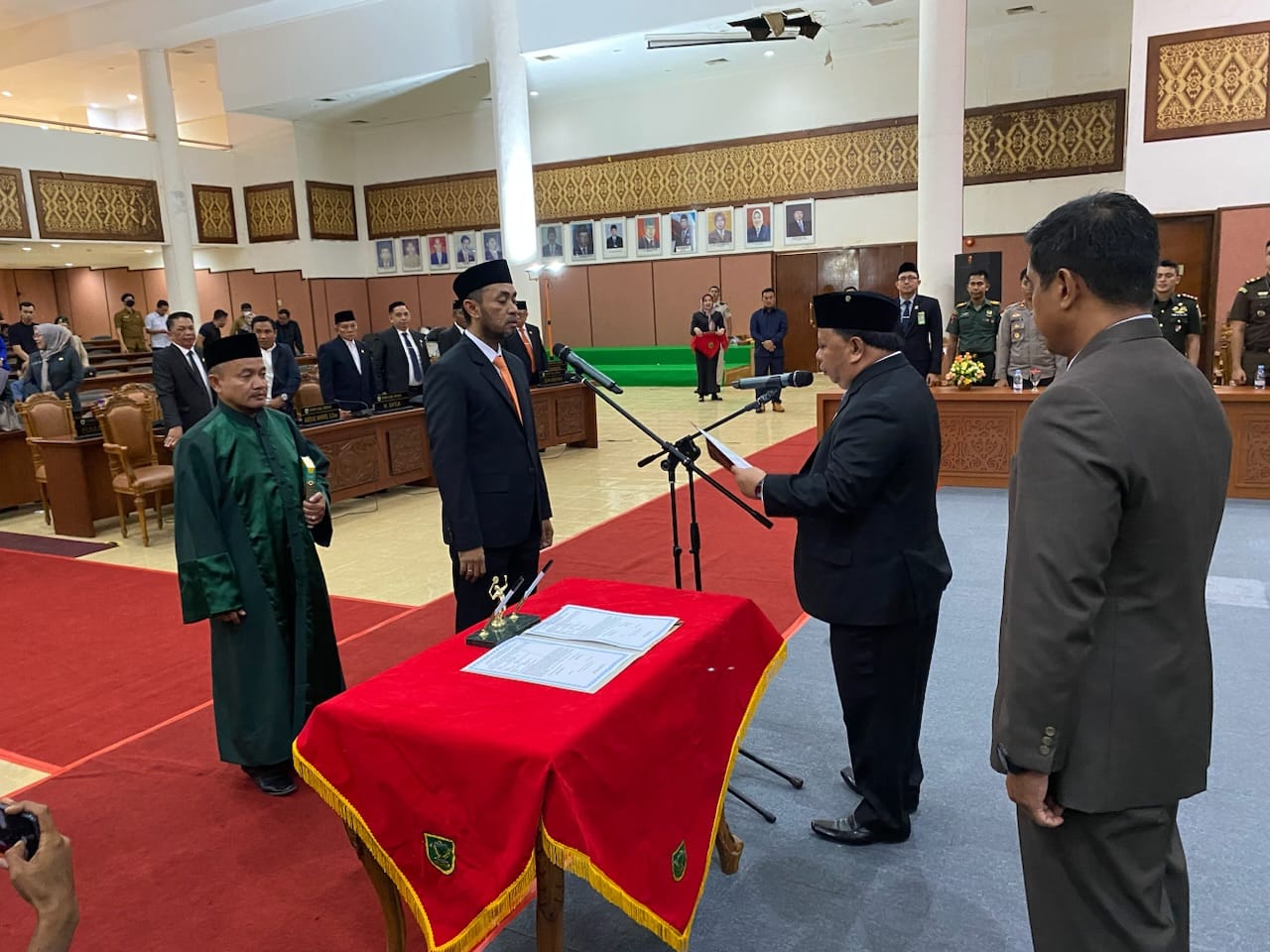 DPRD Berau Gelar Rapat Paripurna Pengambilan Sumpah Jabatan Penggantian Antar Waktu (PAW ...
