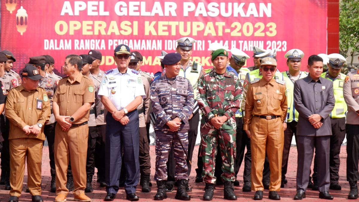 Apel gelar pasukan operasi ketupat 2023 pemda kutai timur - Harian Utama